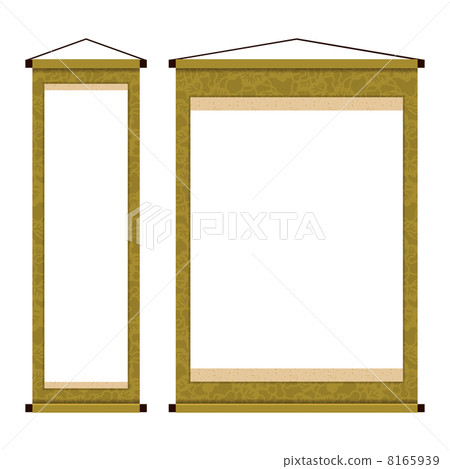 hanging scroll - Stock Illustration [8165939] - PIXTA