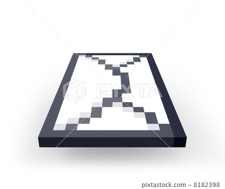 Sending pixelated letter - Stock Illustration [8182398] - PIXTA