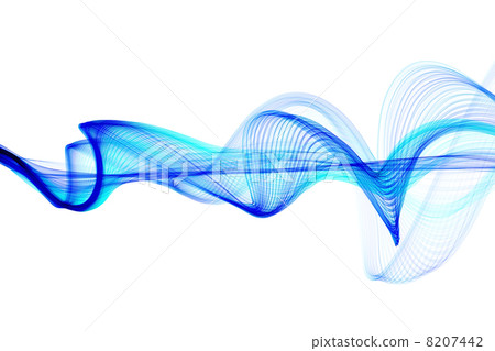 abstract twisted net wave - Stock Illustration [8207442] - PIXTA