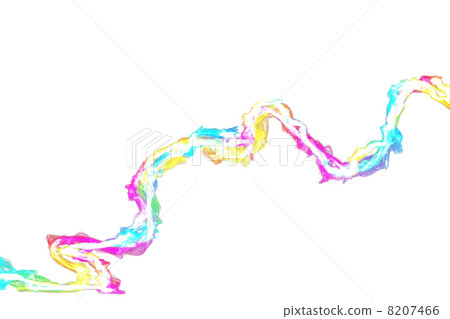 abstract twisted net wave - Stock Illustration [8207466] - PIXTA