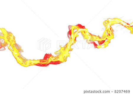 abstract twisted net wave - Stock Illustration [8207469] - PIXTA