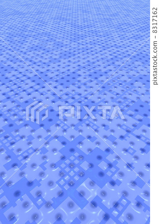 Blue high-tech floor - Stock Illustration [8317162] - PIXTA