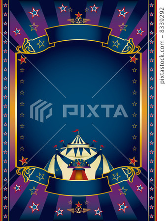 festivities purple circus - Stock Illustration [8339292] - PIXTA