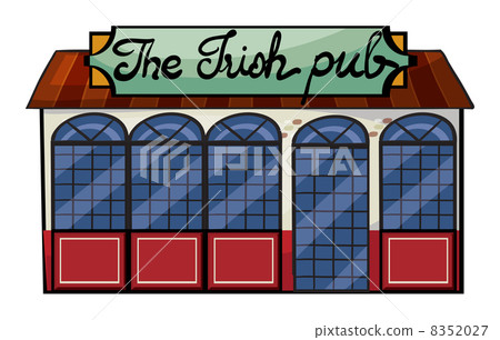 An Irish pub - Stock Illustration [8352027] - PIXTA