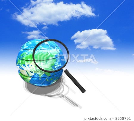 Expanding the Earth / World Map - Stock Illustration [8358791] - PIXTA