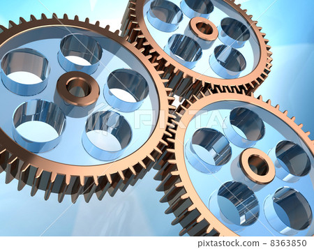 Gear system - Stock Illustration [8363850] - PIXTA