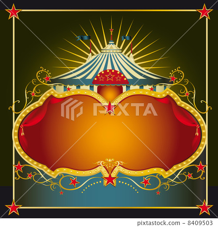 Big top sign - Stock Illustration [8409503] - PIXTA