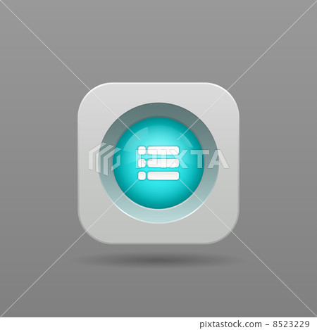 Playlist button - Stock Illustration [8523229] - PIXTA