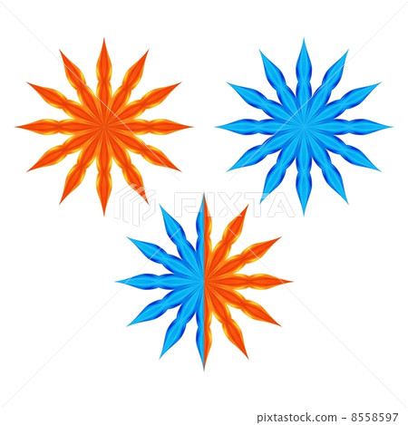 Stylized star - Stock Illustration [8558597] - PIXTA