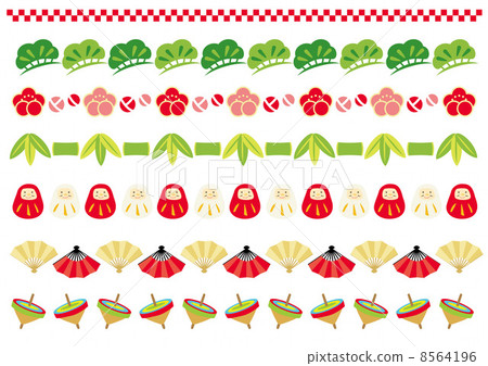 Japanese style line - Stock Illustration [8564196] - PIXTA