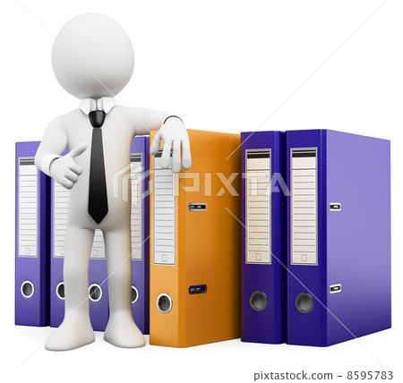 3D white people. Search and Find - Stock Illustration [8595783] - PIXTA