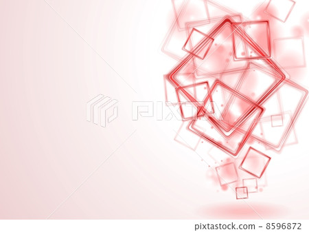Bright red squares design - Stock Illustration [8596872] - PIXTA