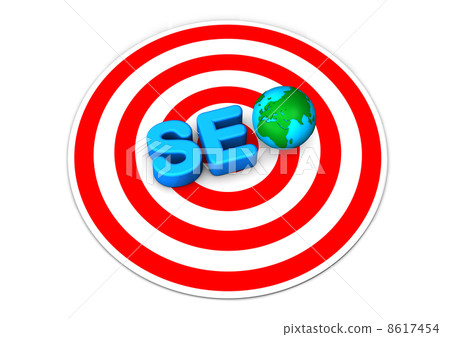 SEO Red Target - Stock Illustration [8617454] - PIXTA