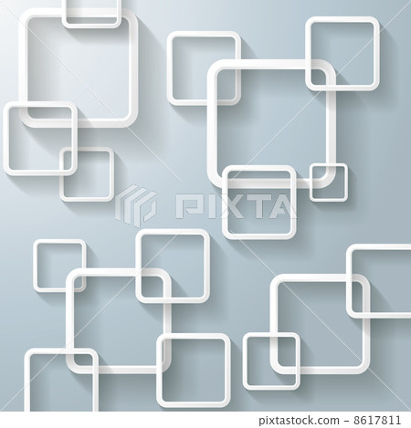 Abstract Window Rectangles - Stock Illustration [8617811] - PIXTA