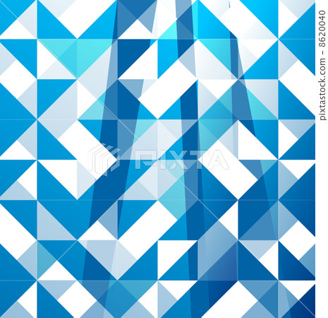 Blue modern geometric design template - Stock Illustration [8620040 ...