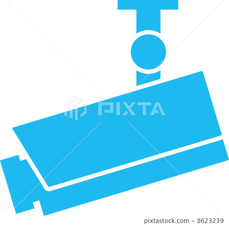 Pictogram of security camera - Stock Illustration [8623239] - PIXTA