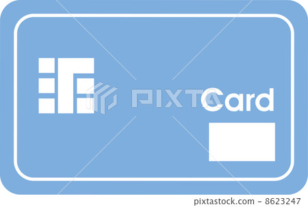 Credit card pictogram - Stock Illustration [8623247] - PIXTA