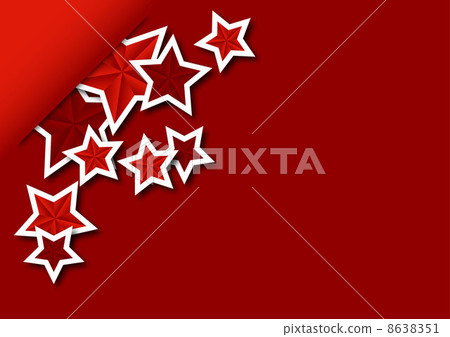 Greeting card with the stars - Stock Illustration [8638351] - PIXTA