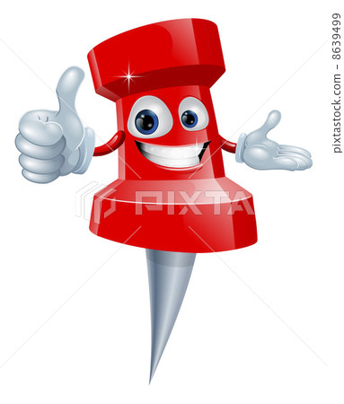 Drawing pin man - Stock Illustration [8639499] - PIXTA