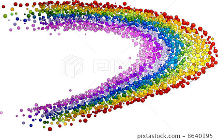 Bubble rainbow design element - Stock Illustration [8640195] - PIXTA