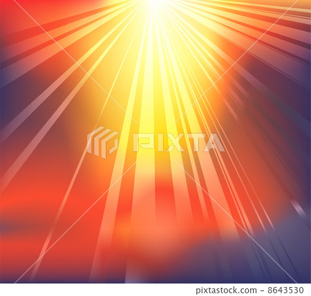 Heavenly light background - Stock Illustration [8643530] - PIXTA