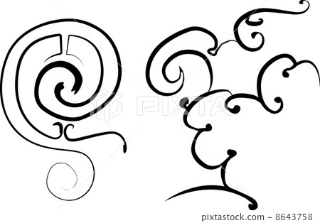 Design elements - Stock Illustration [8643758] - PIXTA