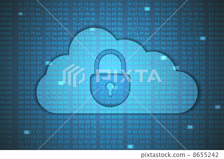 hex codes cloud background - Stock Illustration [8655242] - PIXTA