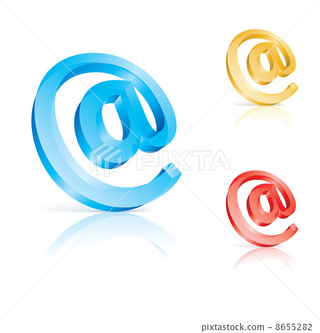 AT symbol - Stock Illustration [8655282] - PIXTA