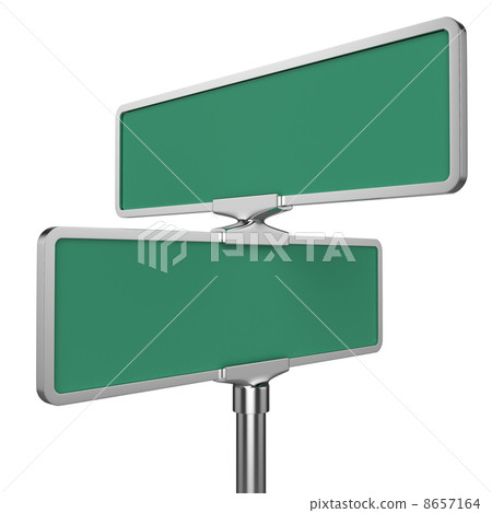 Roadsign board isolated - Stock Illustration [8657164] - PIXTA