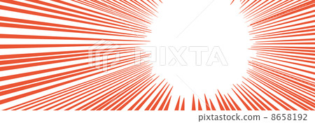Background of emphasis by concentration line - Stock Illustration ...