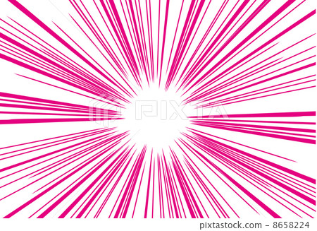 Background of emphasis by concentration line - Stock Illustration ...
