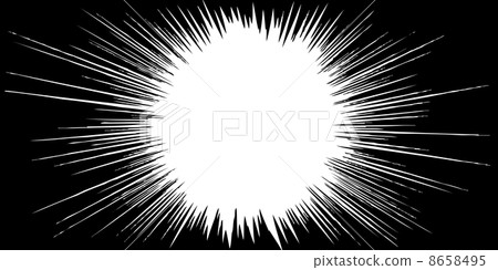 Background of emphasis by concentration line - Stock Illustration ...