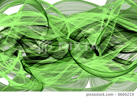 abstract twisted net wave - Stock Illustration [8660219] - PIXTA
