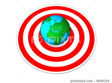 Earth Target - Stock Illustration [8699284] - PIXTA