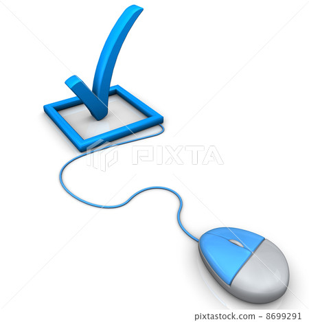 Mouse Check - Stock Illustration [8699291] - PIXTA