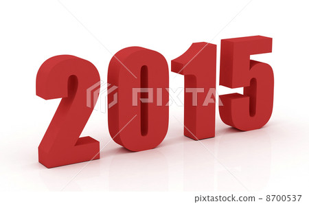 year 2015-插圖素材 [8700537] - PIXTA圖庫