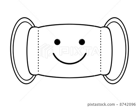 Mask character - Stock Illustration [8742096] - PIXTA