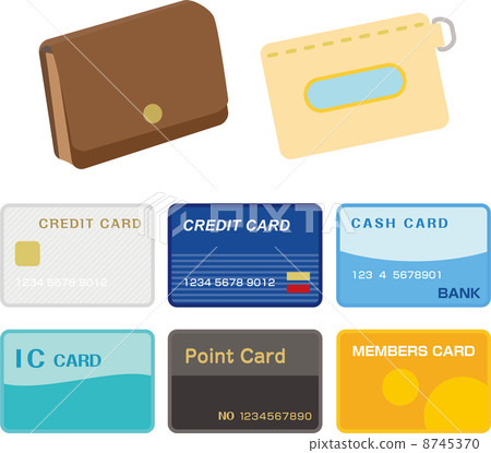 Various IC cards - Stock Illustration [8745370] - PIXTA