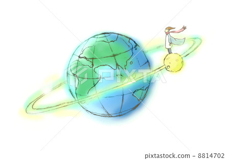 The path of the moon - Stock Illustration [8814702] - PIXTA