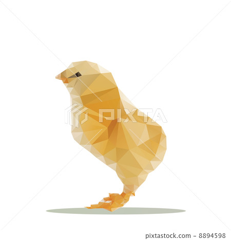 chicken polygon vector - Stock Illustration [8894598] - PIXTA