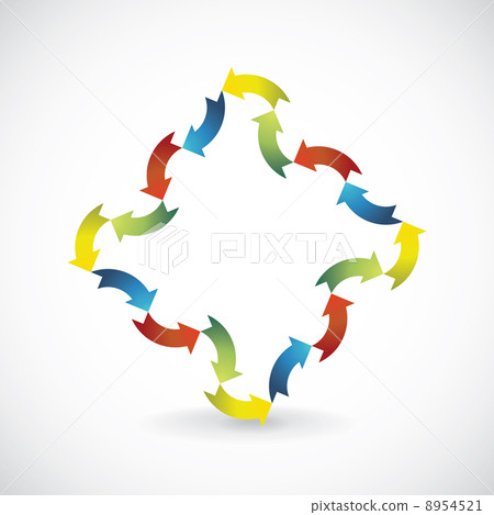 circular, continuity, cycle - Stock Illustration [8954521] - PIXTA