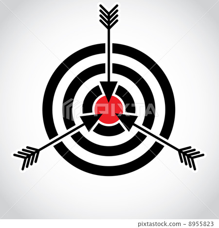 accuracy, accurate, aim - Stock Illustration [8955823] - PIXTA