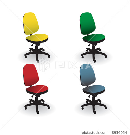 wheel, studio, stool - Stock Illustration [8956934] - PIXTA