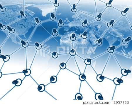 global connection - Stock Illustration [8957753] - PIXTA