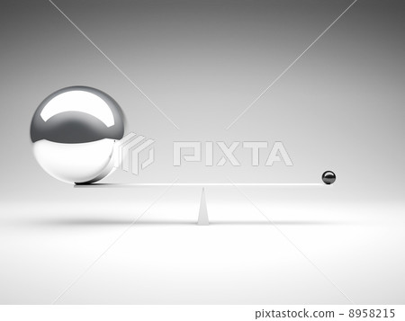 false balance - Stock Illustration [8958215] - PIXTA