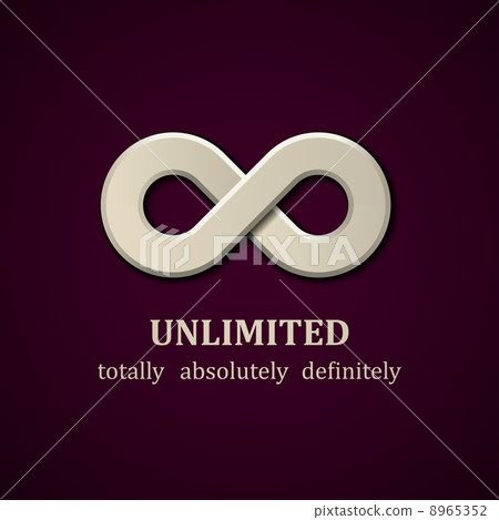 abstract unlimited symbol design template - Stock Illustration [8965352 ...