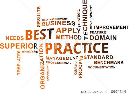 word cloud - best practice - Stock Illustration [8994844] - PIXTA