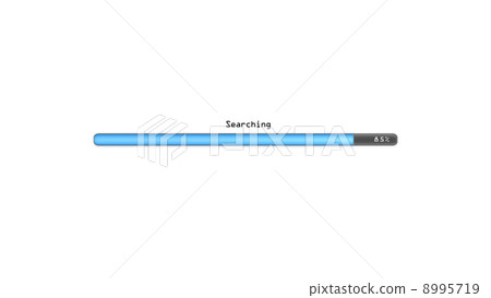 Searching white background - Stock Illustration [8995719] - PIXTA