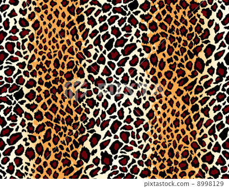 Vector. Seamless jaguar skin pattern - Stock Illustration [8998129] - PIXTA
