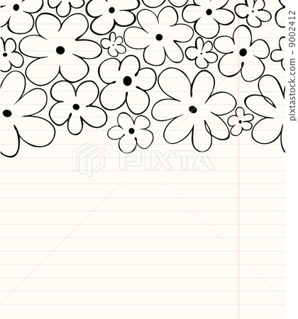 place, scribble, scroll - Stock Illustration [9002412] - PIXTA